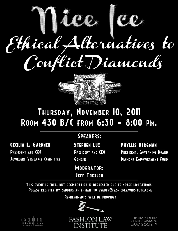 Nice Ice: Ethical Alternatives to Conflict Diamonds – Fashion Law Institute